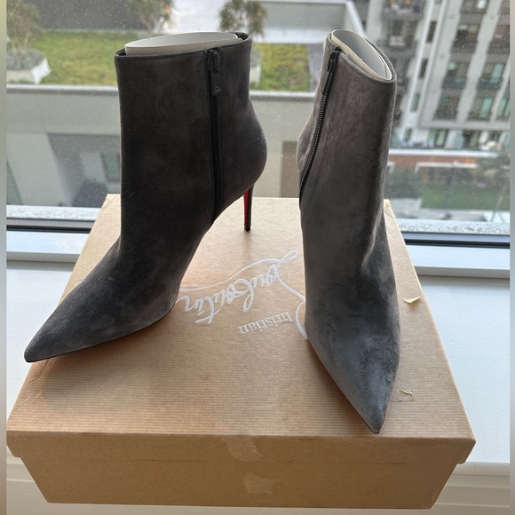 Christian Louboutin | Shoes | Christian Louboutin So Kate 85mm Grey ...
